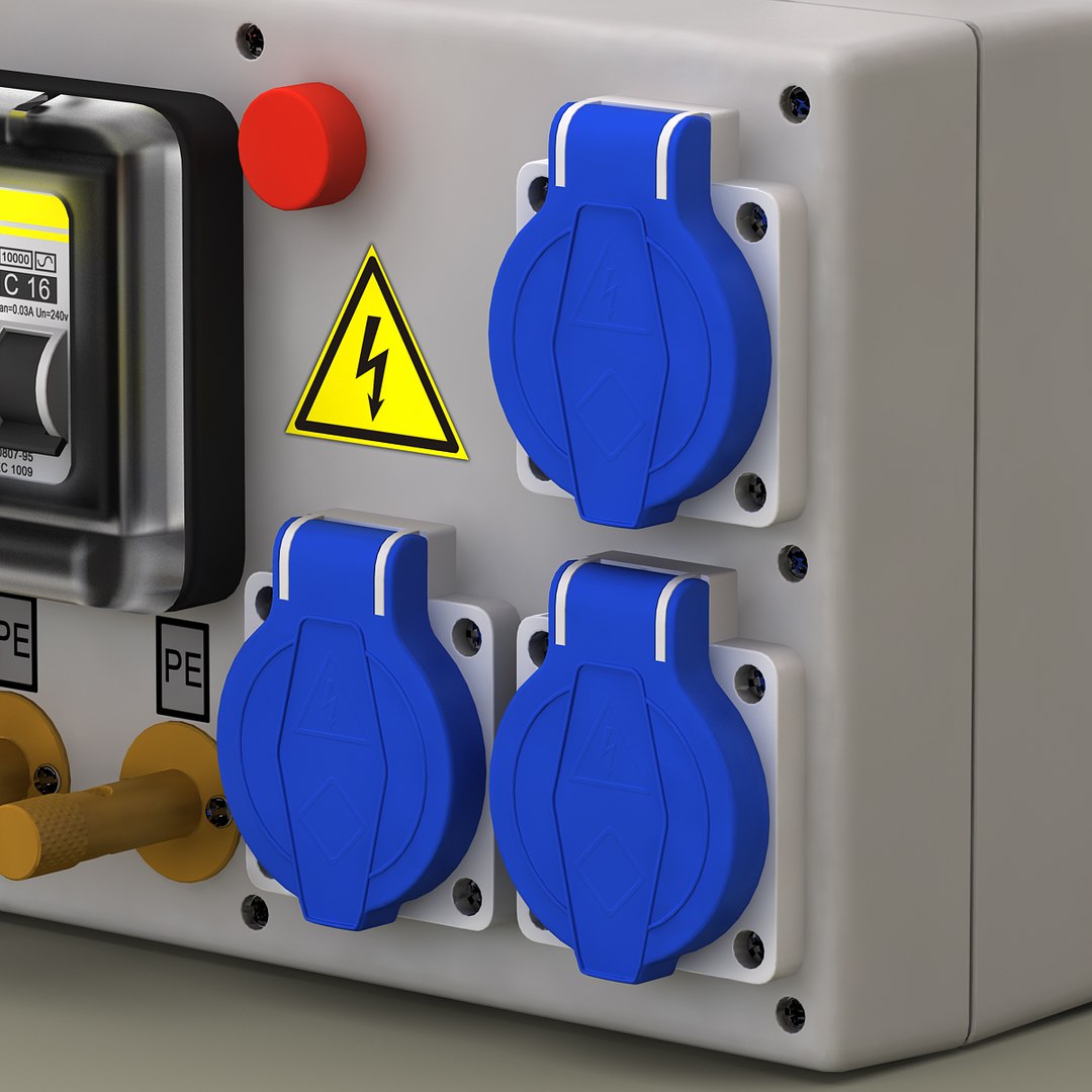 Electrical Panel Board 3d Model