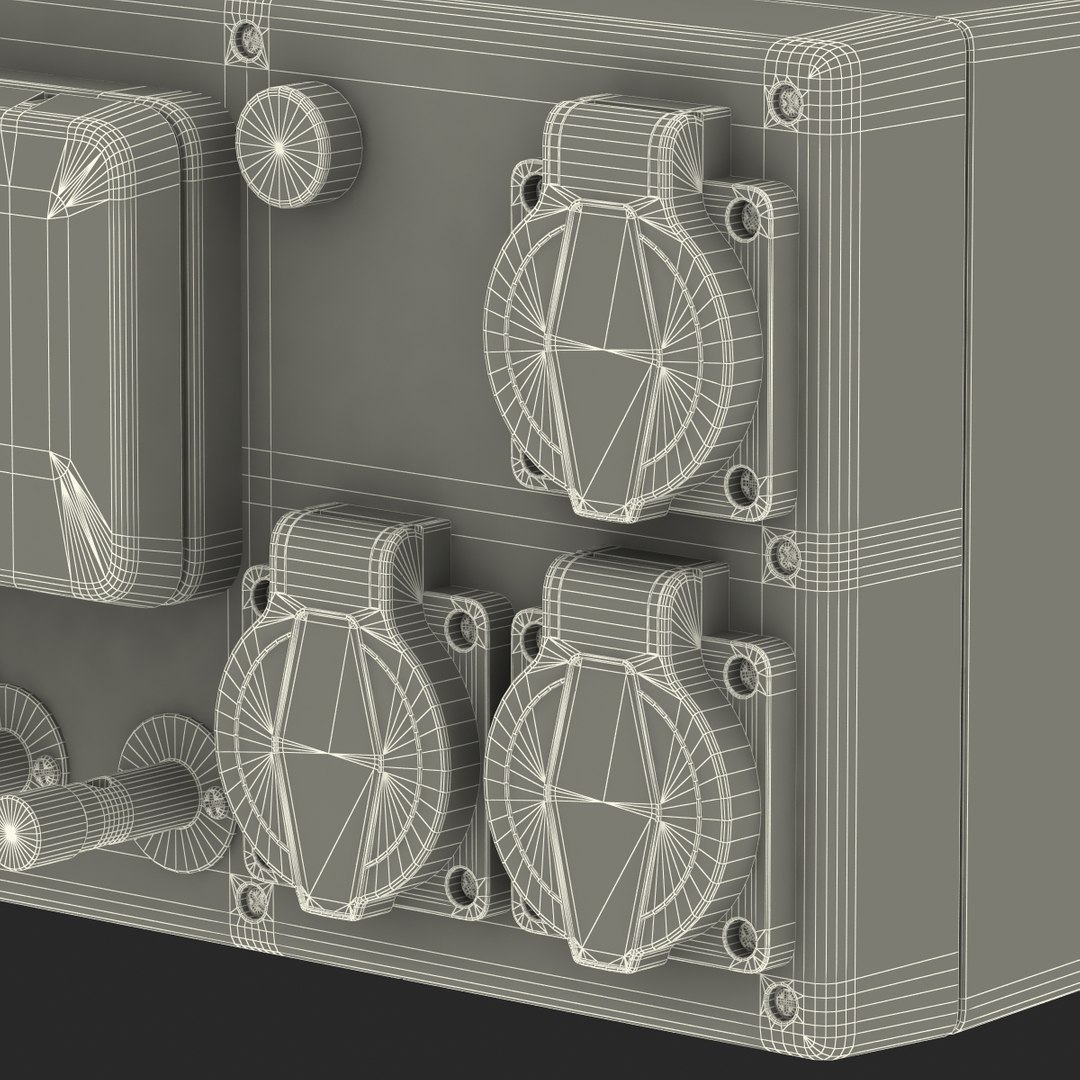 Electrical Panel Board 3d Model