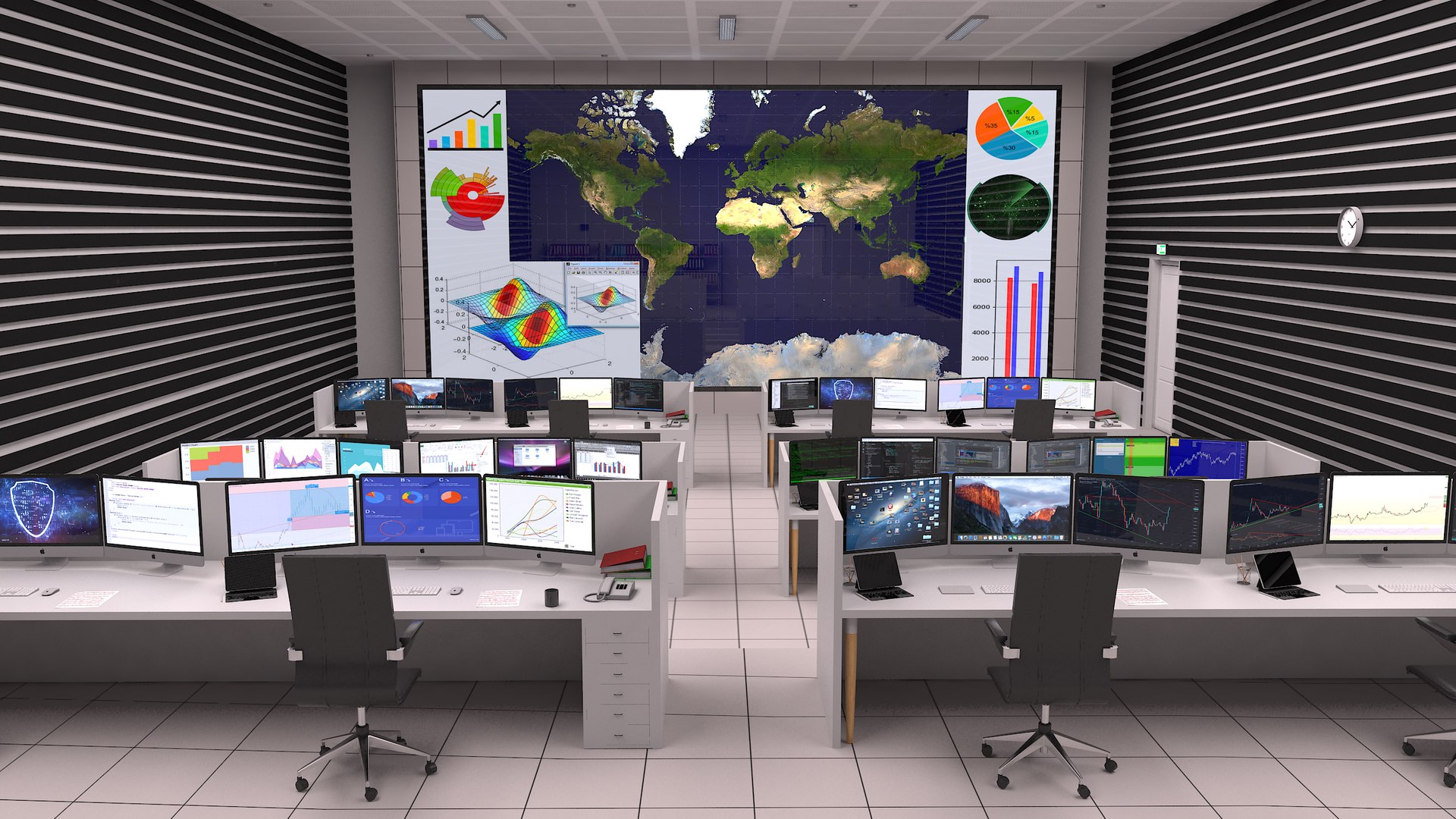 Control Room Collection 2 3D Model - TurboSquid 2344295