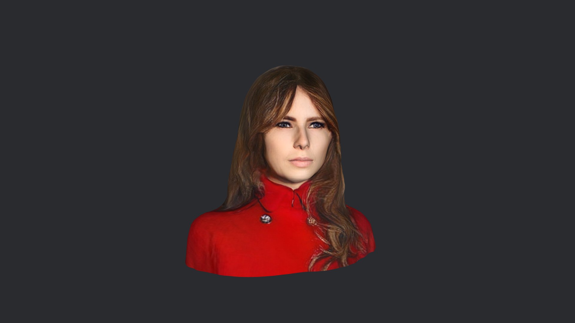 3D Melania Trump- Realistic Bust Head Ready 3d Model Model - TurboSquid ...