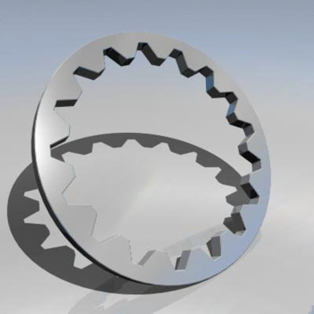 cog wheel 3d 3ds