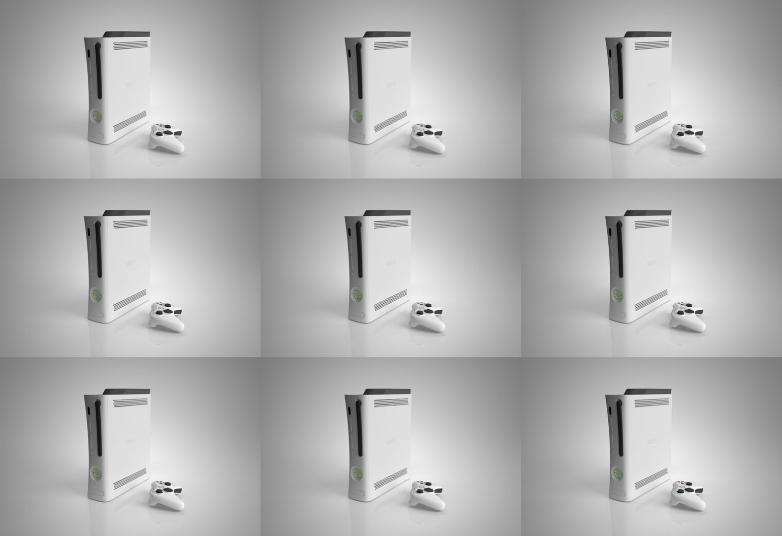 3D White Compact Game Console C4D Model Model - TurboSquid 1802043