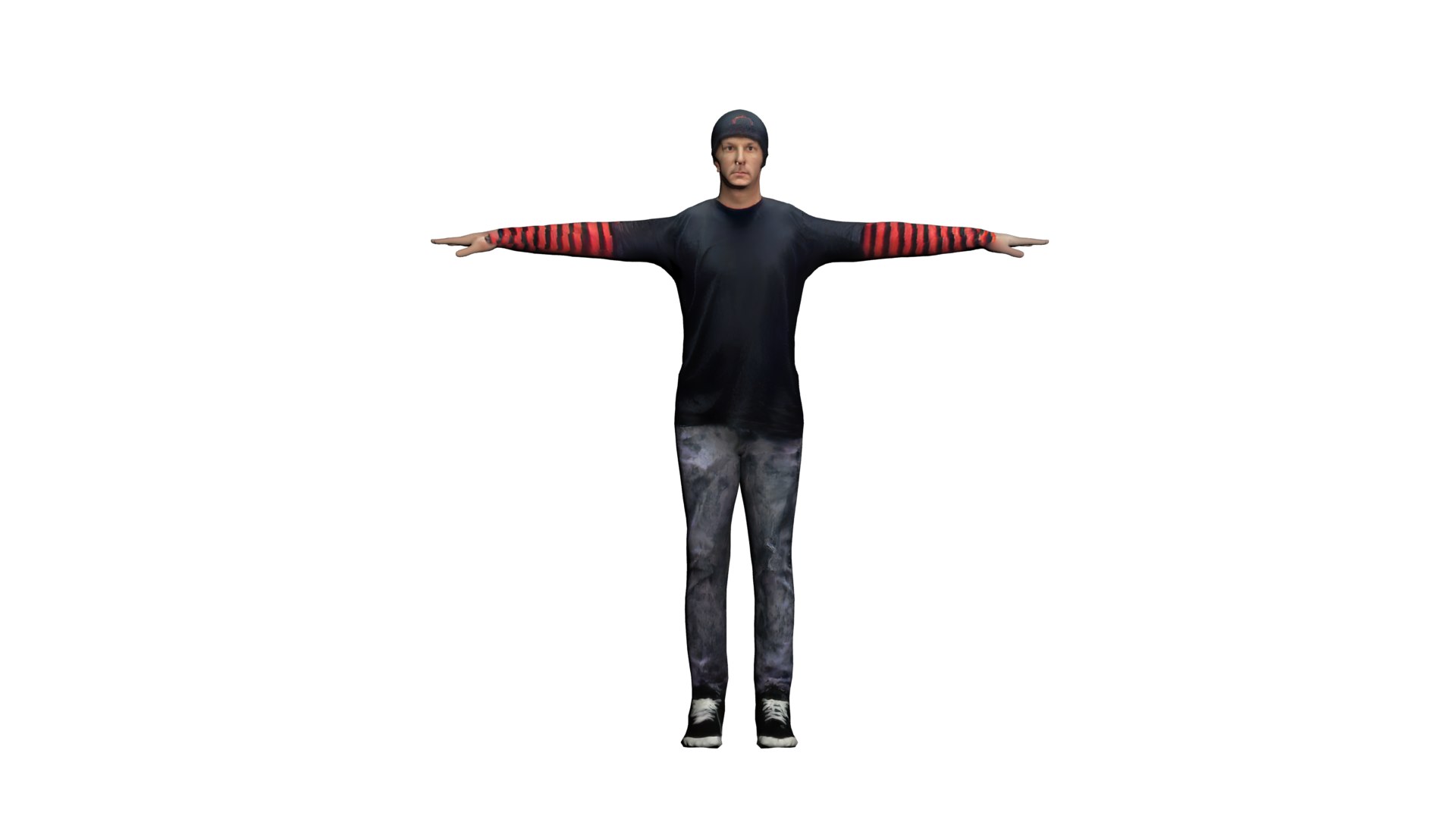 Free 3D Me IRL - White Male Skater Model - TurboSquid 2131926