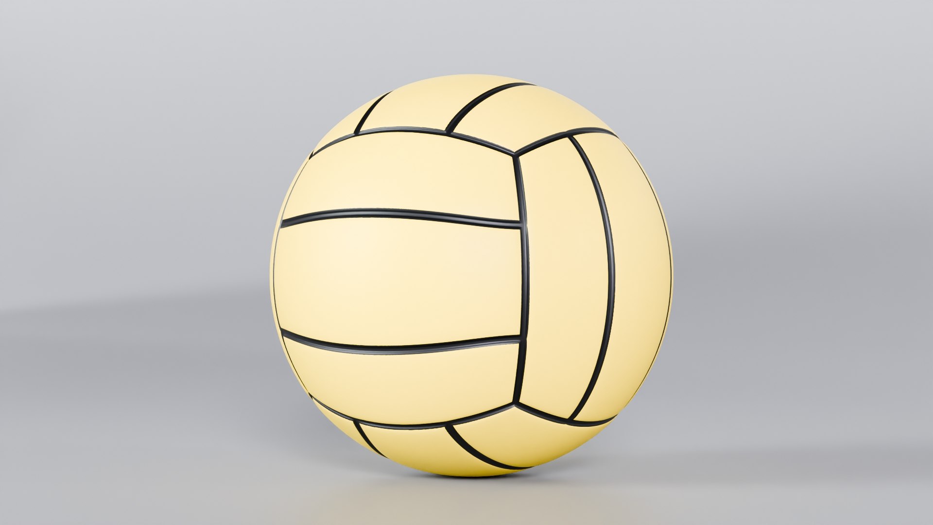 High Quality Volleyball 3D Model True PBR Renders Zero Cleanup UVs 4K ...