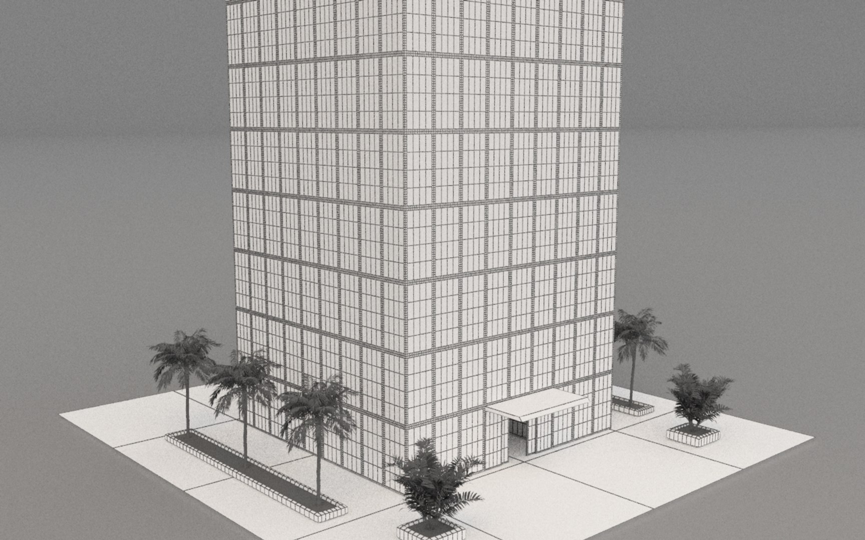 3D Skyscraper Architecture Building Model - TurboSquid 1496923