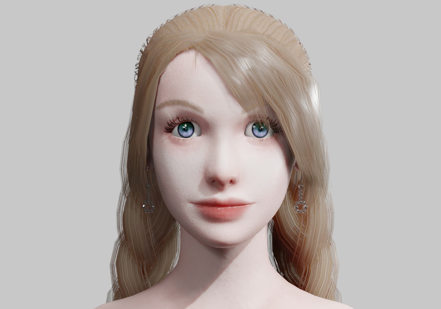 Pretty Beautiful Woman V26479 3D Model - TurboSquid 2278741