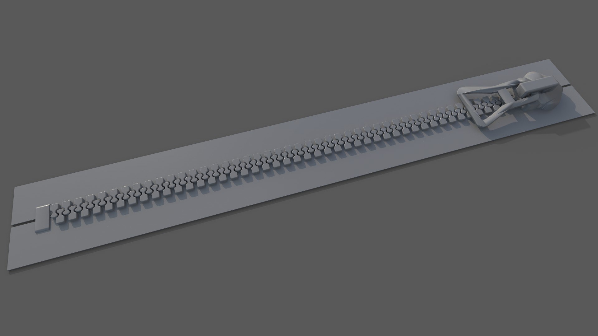 3D Zipper Model - TurboSquid 1829950