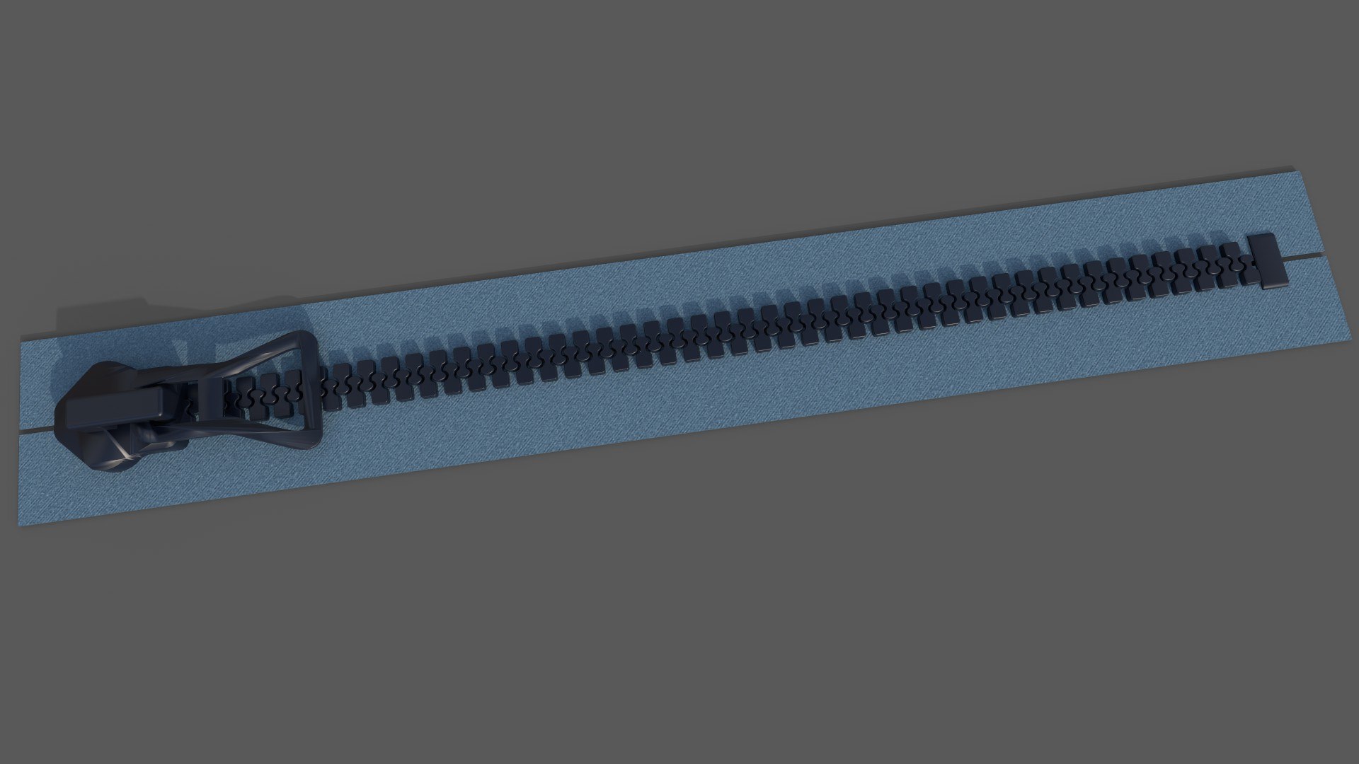 3D Zipper Model - TurboSquid 1829950