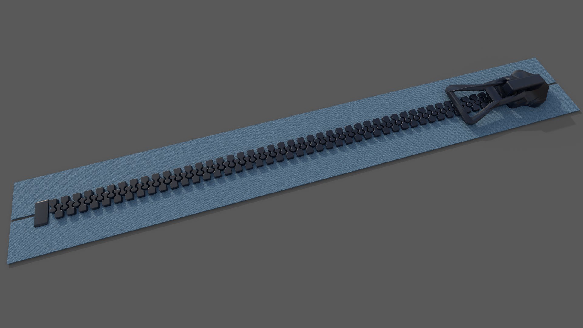 3D Zipper Model - TurboSquid 1829950