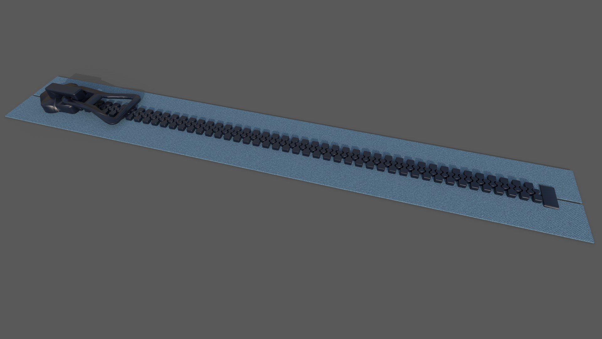 3D Zipper Model - TurboSquid 1829950