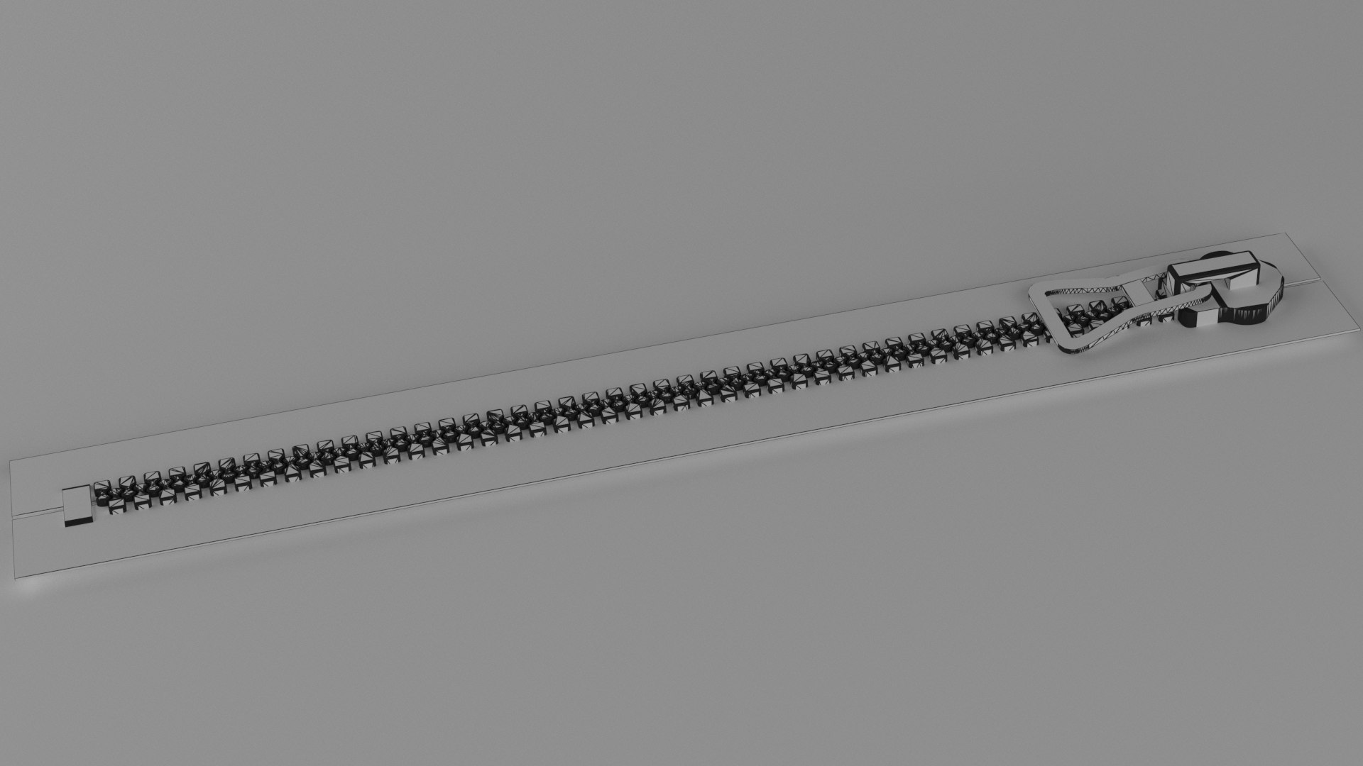 3D Zipper Model - TurboSquid 1829950