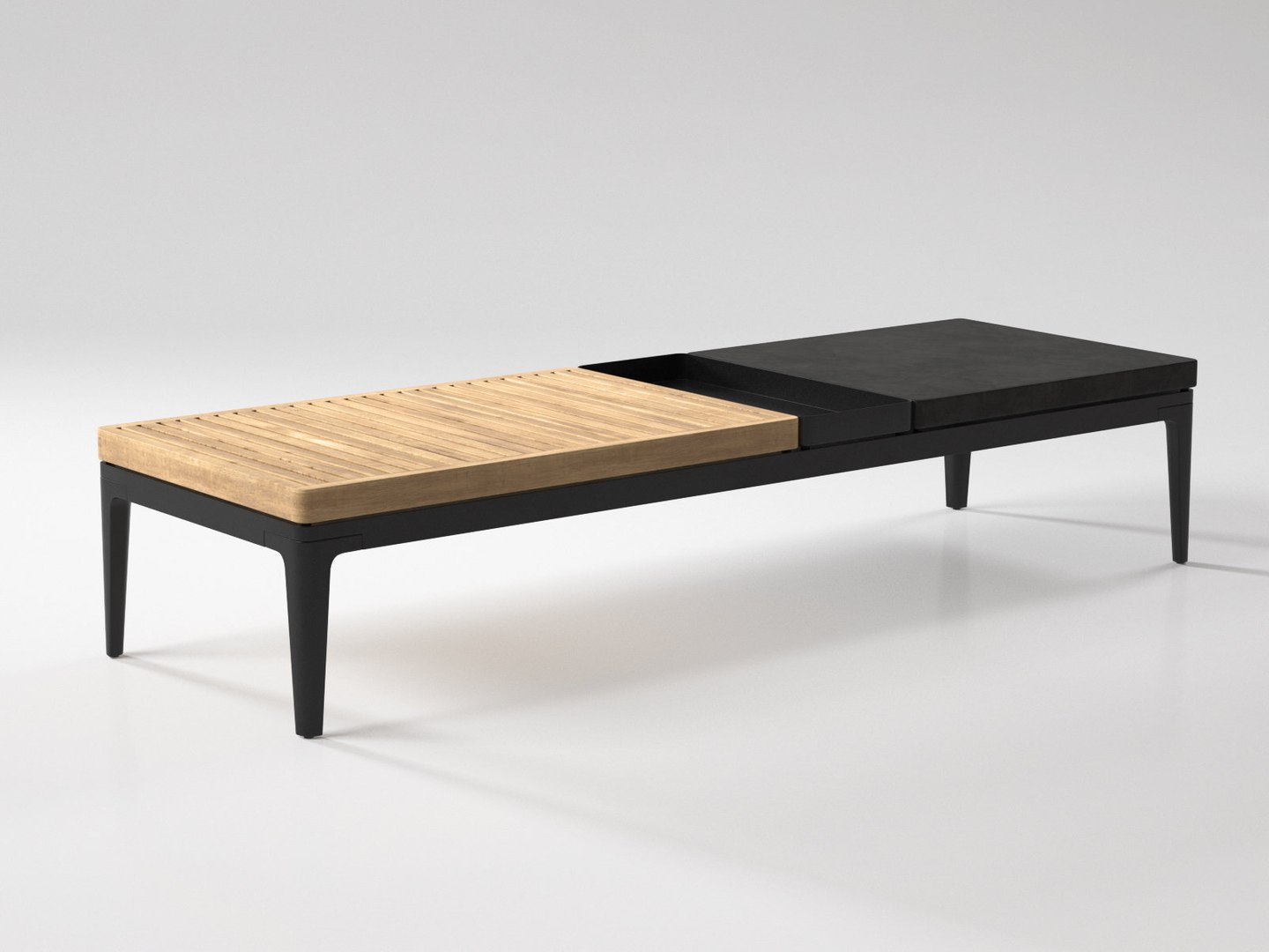 Grid Coffee Table 3D - TurboSquid 1172390