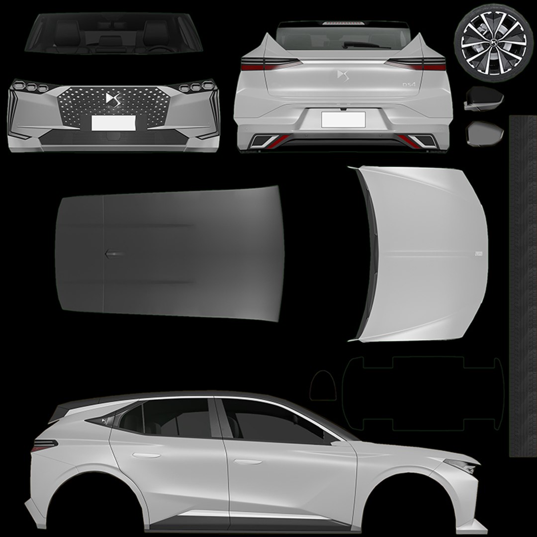 3D DS4 2022 Model - TurboSquid 1986046