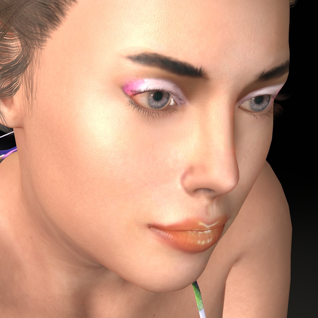 3D Model Realistic Carin Bw - TurboSquid 1491865