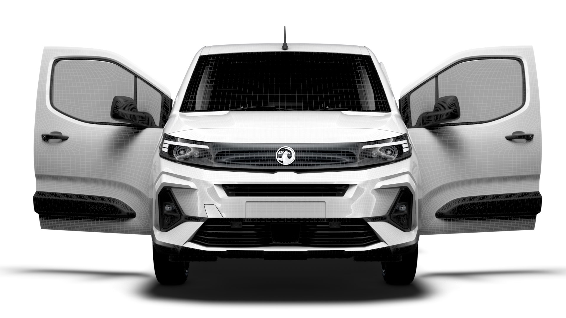 Stellantis Small E Van HQ Interior Tailgate 2024 Model - TurboSquid 2366273