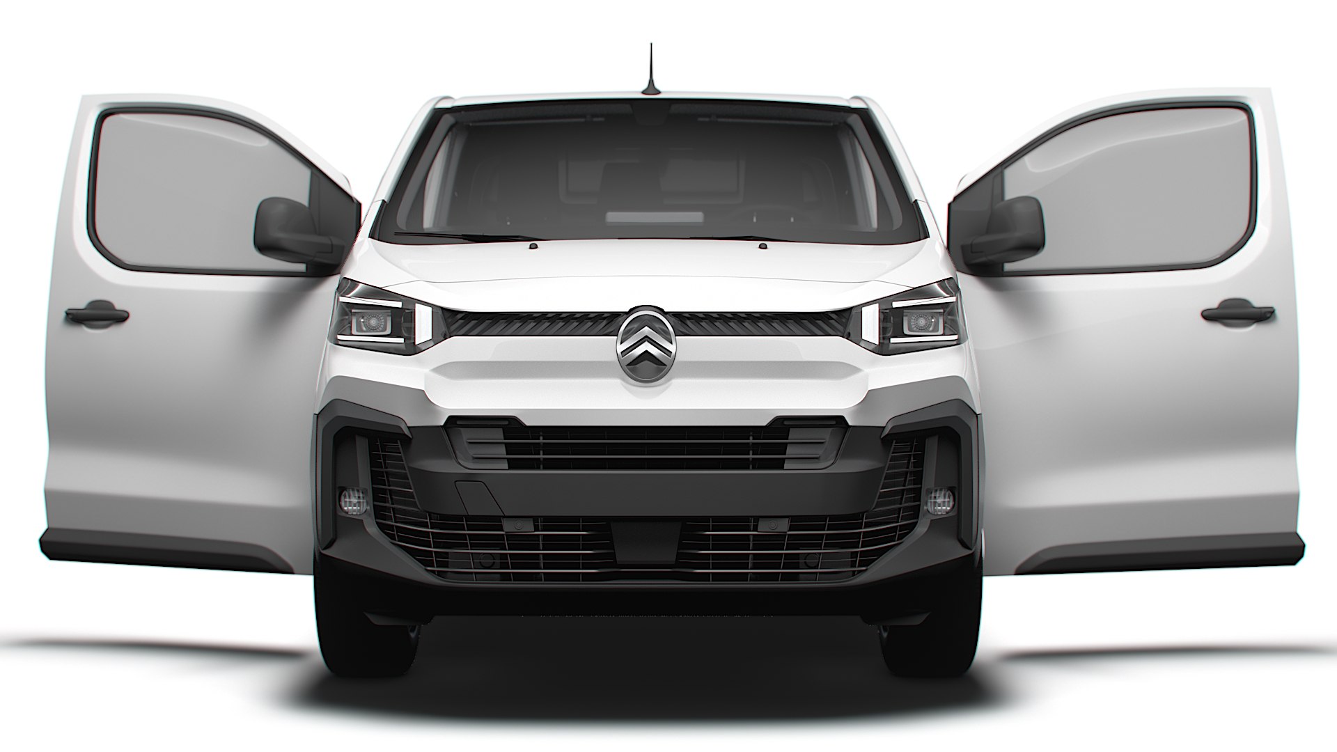 Stellantis Small E Van HQ Interior Porta traseira 2024 Modelo 3D ...