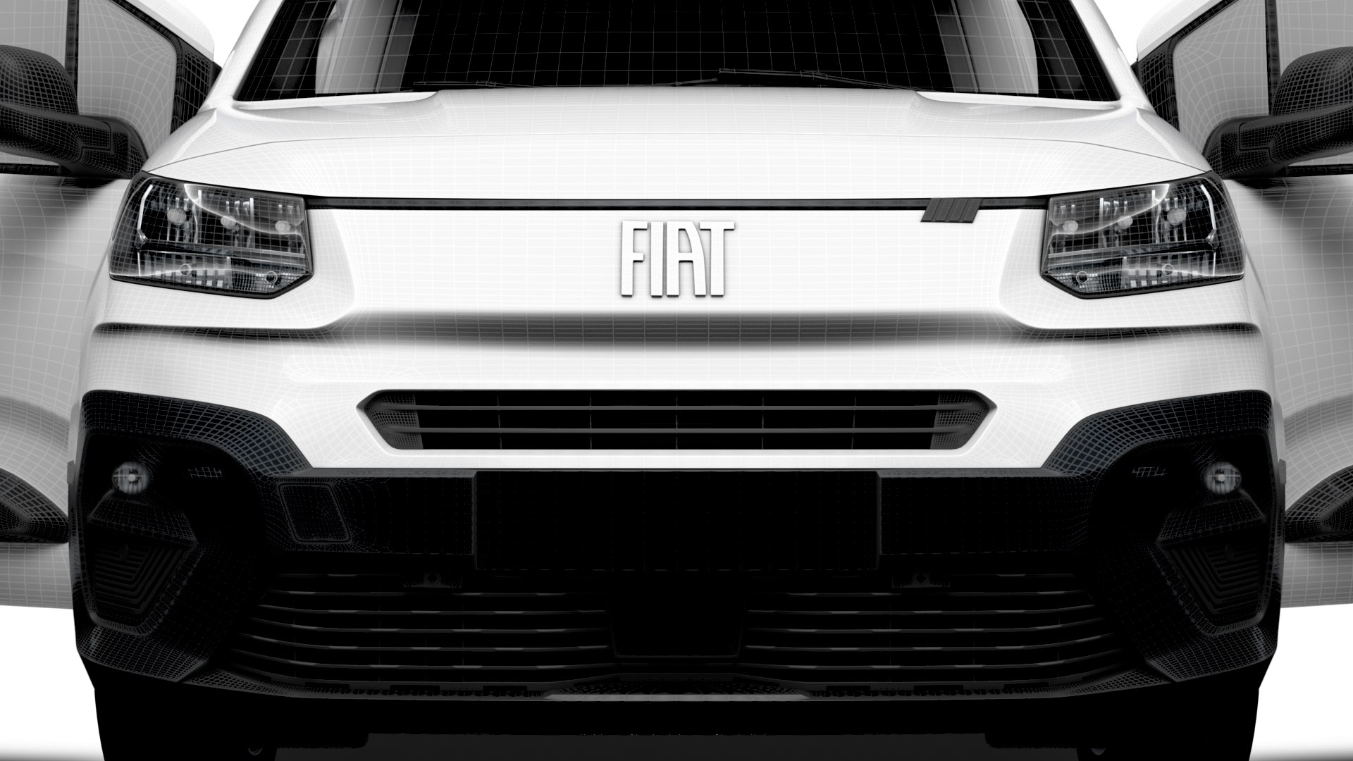 Stellantis Small E Van HQ Interior Tailgate 2024 Model - TurboSquid 2366273