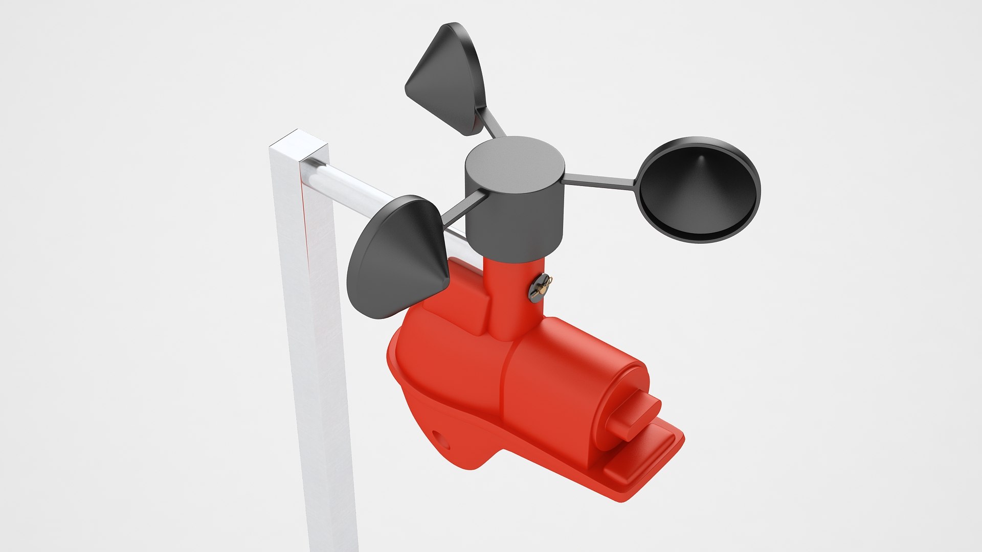 Wireless Wind Speed Sensor 05 3D - TurboSquid 1726394