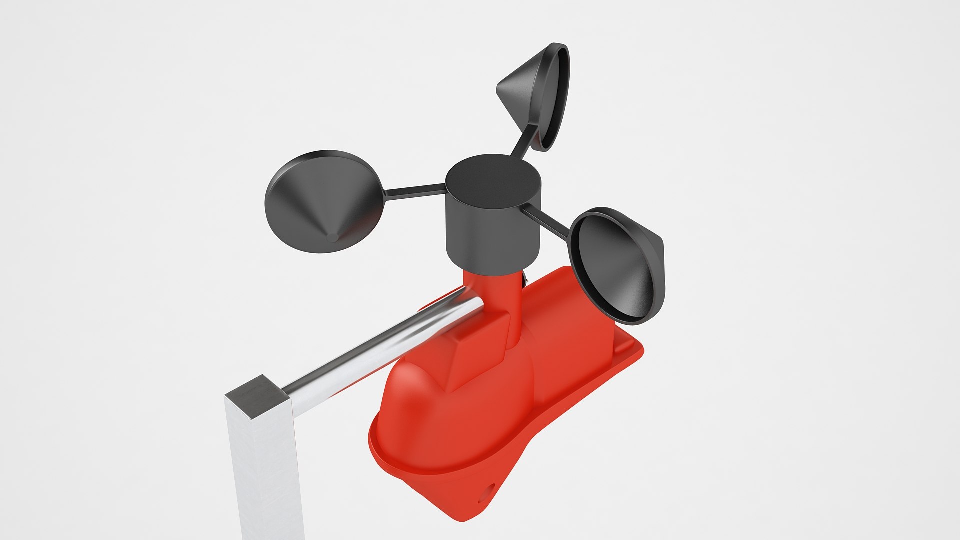 Wireless Wind Speed Sensor 05 3D - TurboSquid 1726394