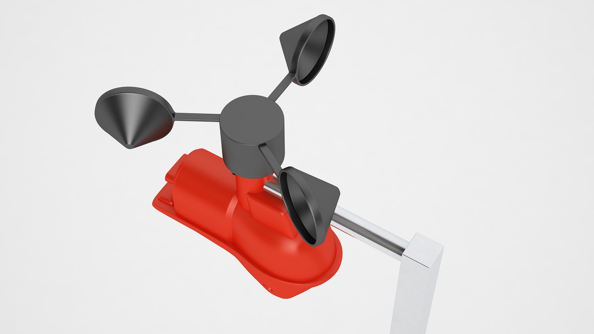 Wireless Wind Speed Sensor 05 3D - TurboSquid 1726394