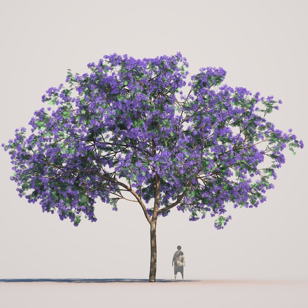 flower tree 3d model