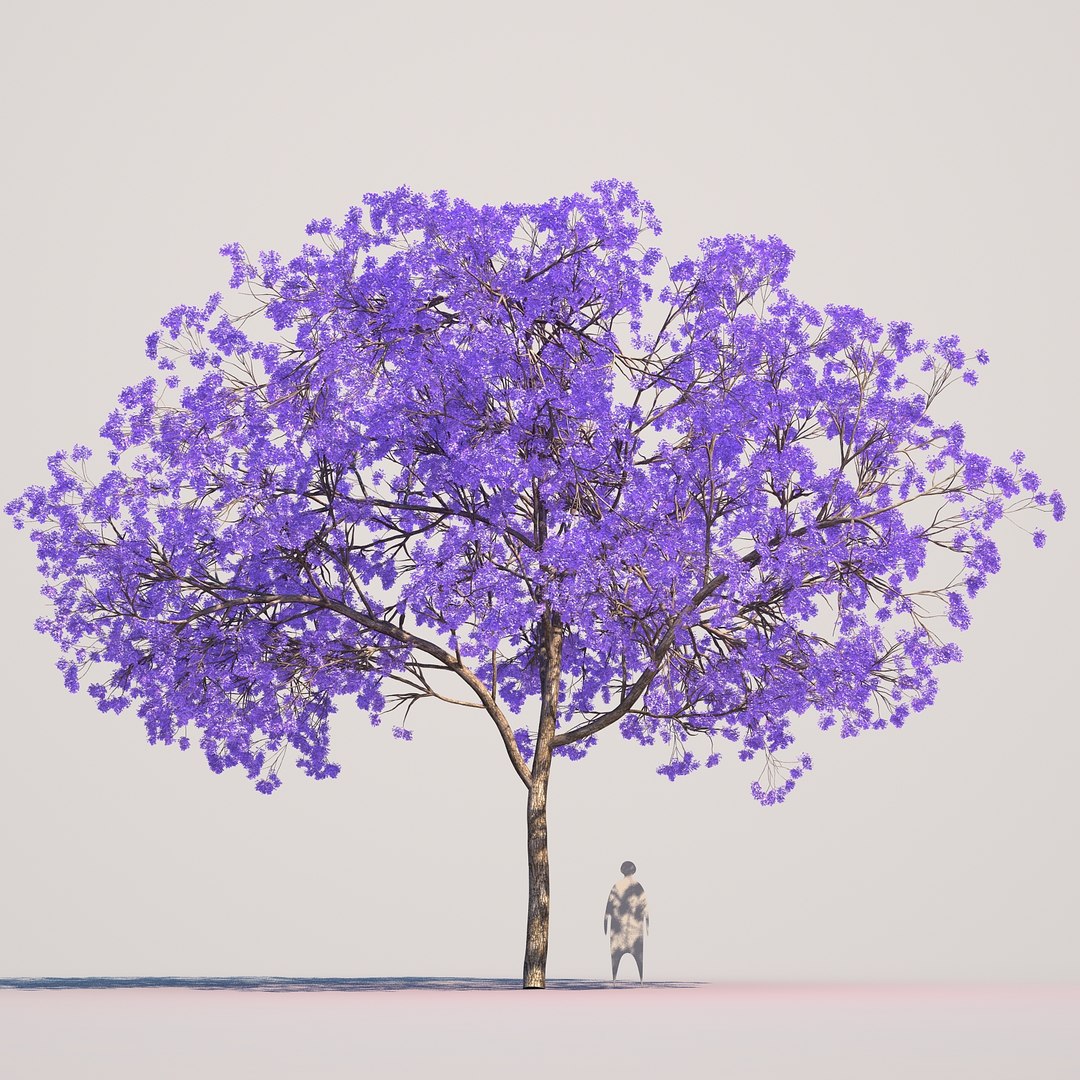 flower tree 3d model