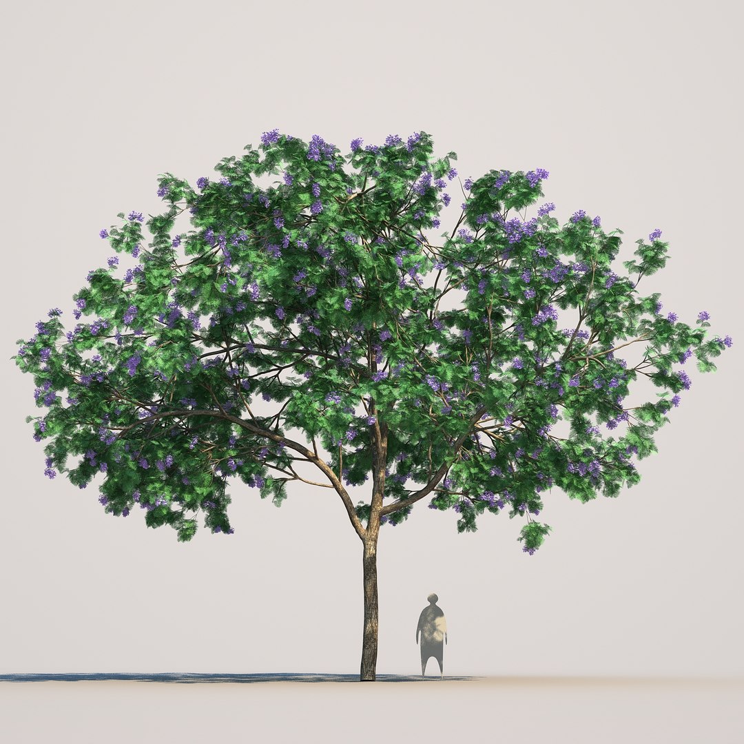 flower tree 3d model