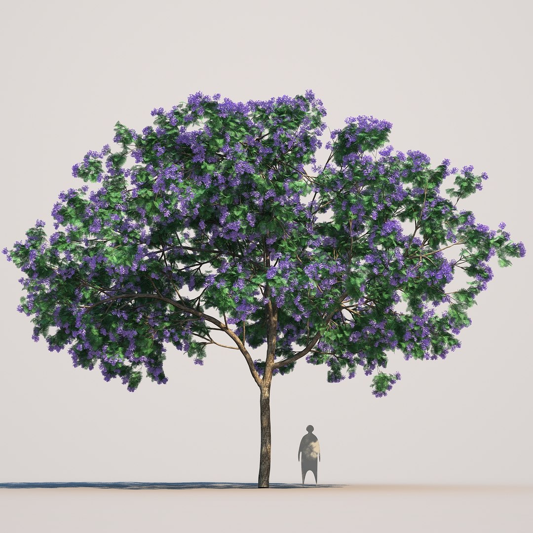 flower tree 3d model