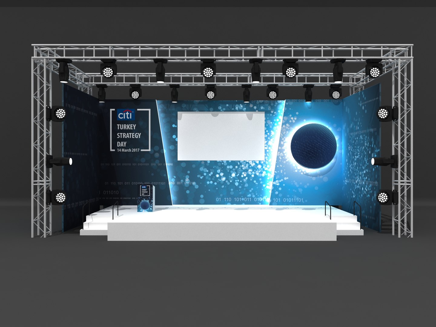 Stage Truss 3D - TurboSquid 1562927