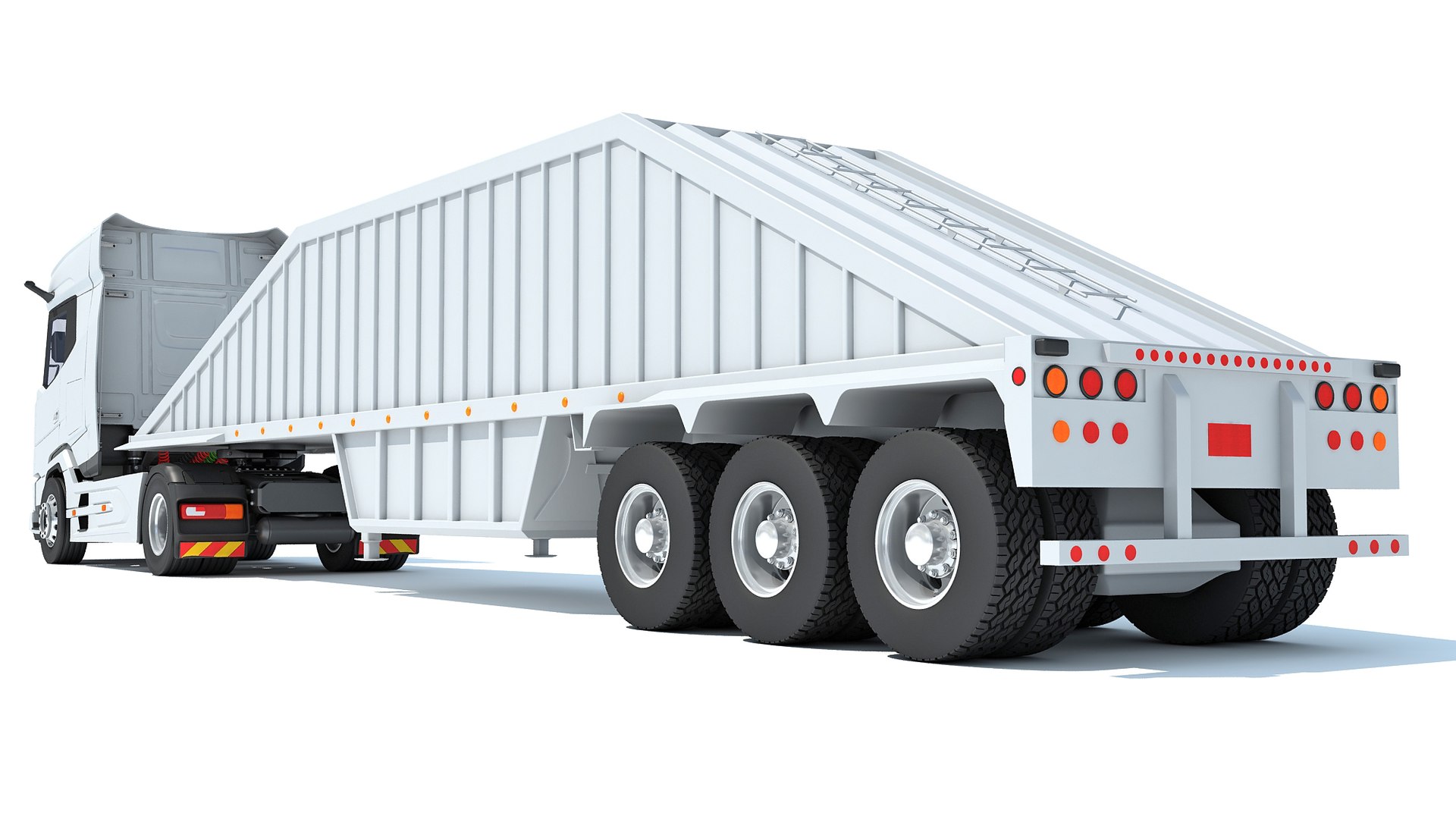 3D Bottom Dump Truck Model - TurboSquid 2161799