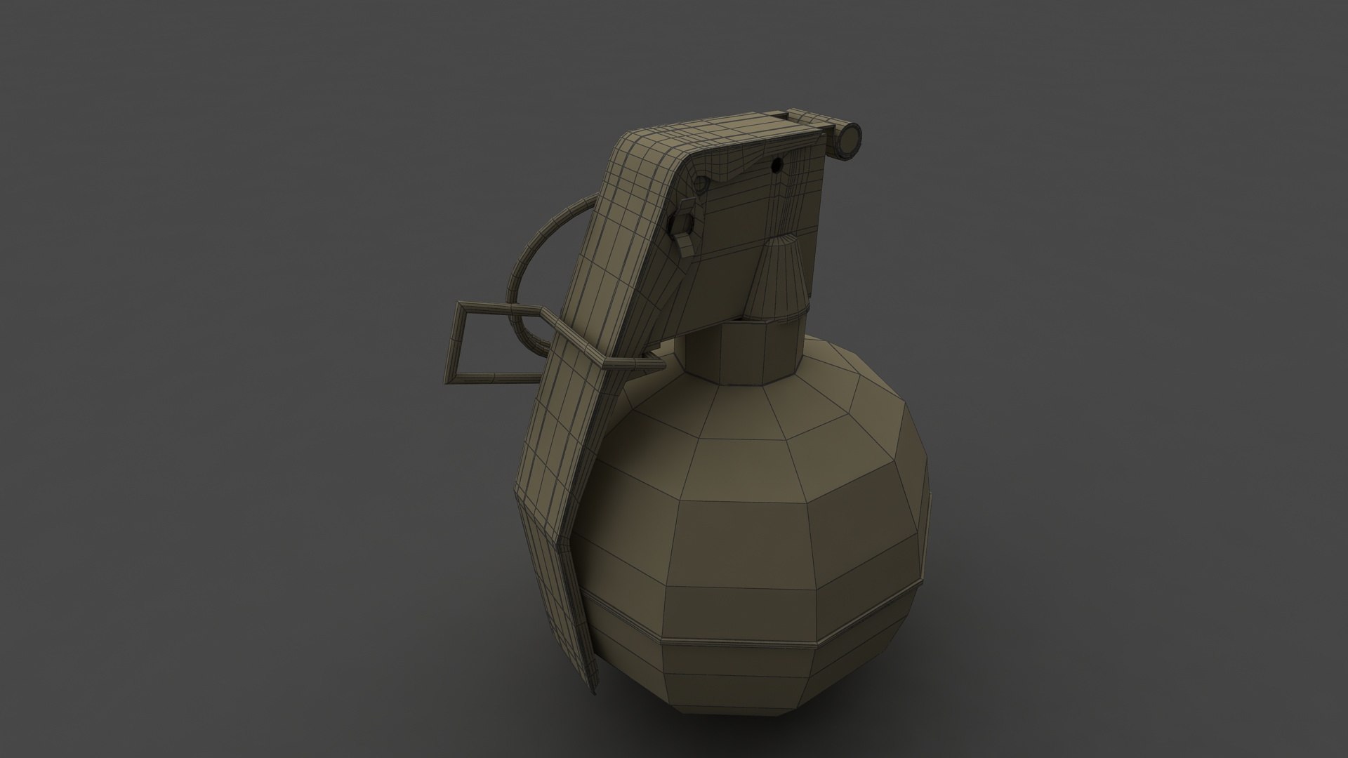 3D Military Frag Grenade - TurboSquid 2004391