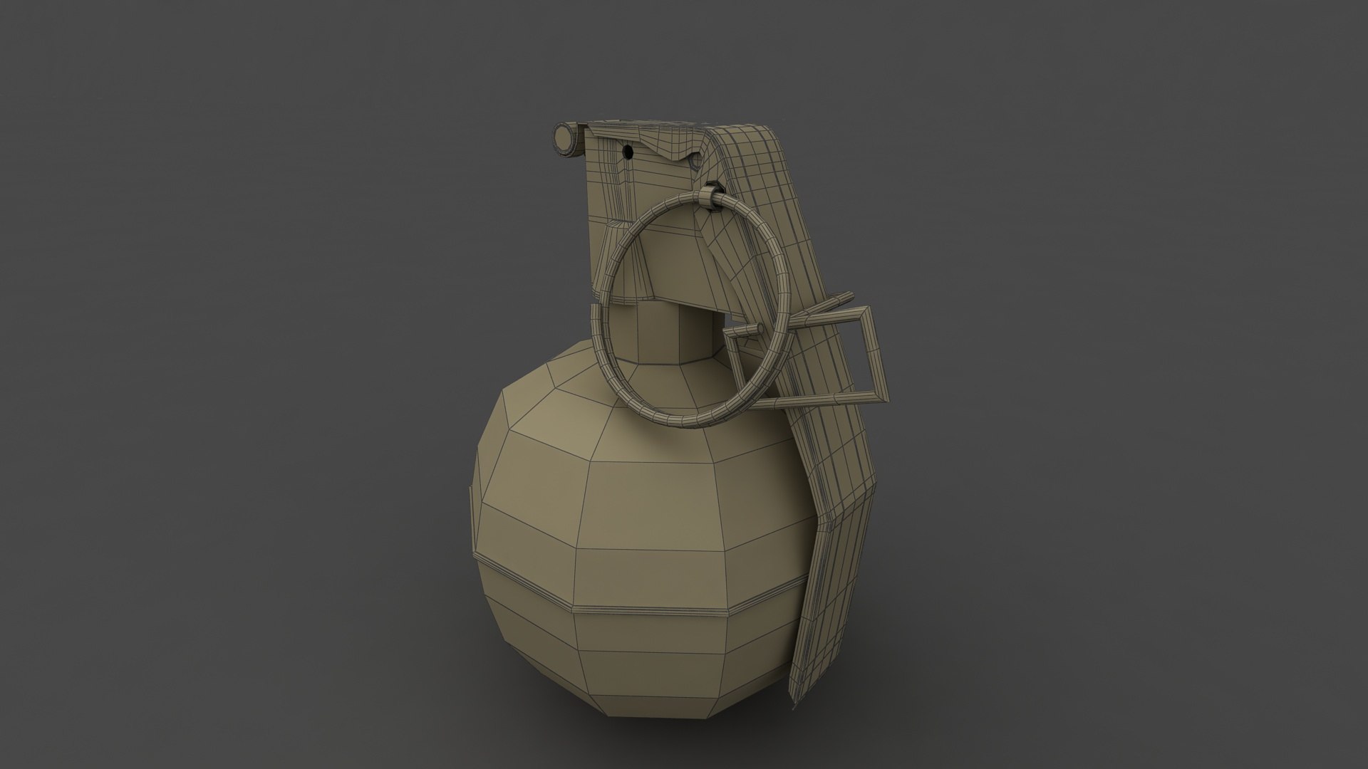 3D Military Frag Grenade - TurboSquid 2004391