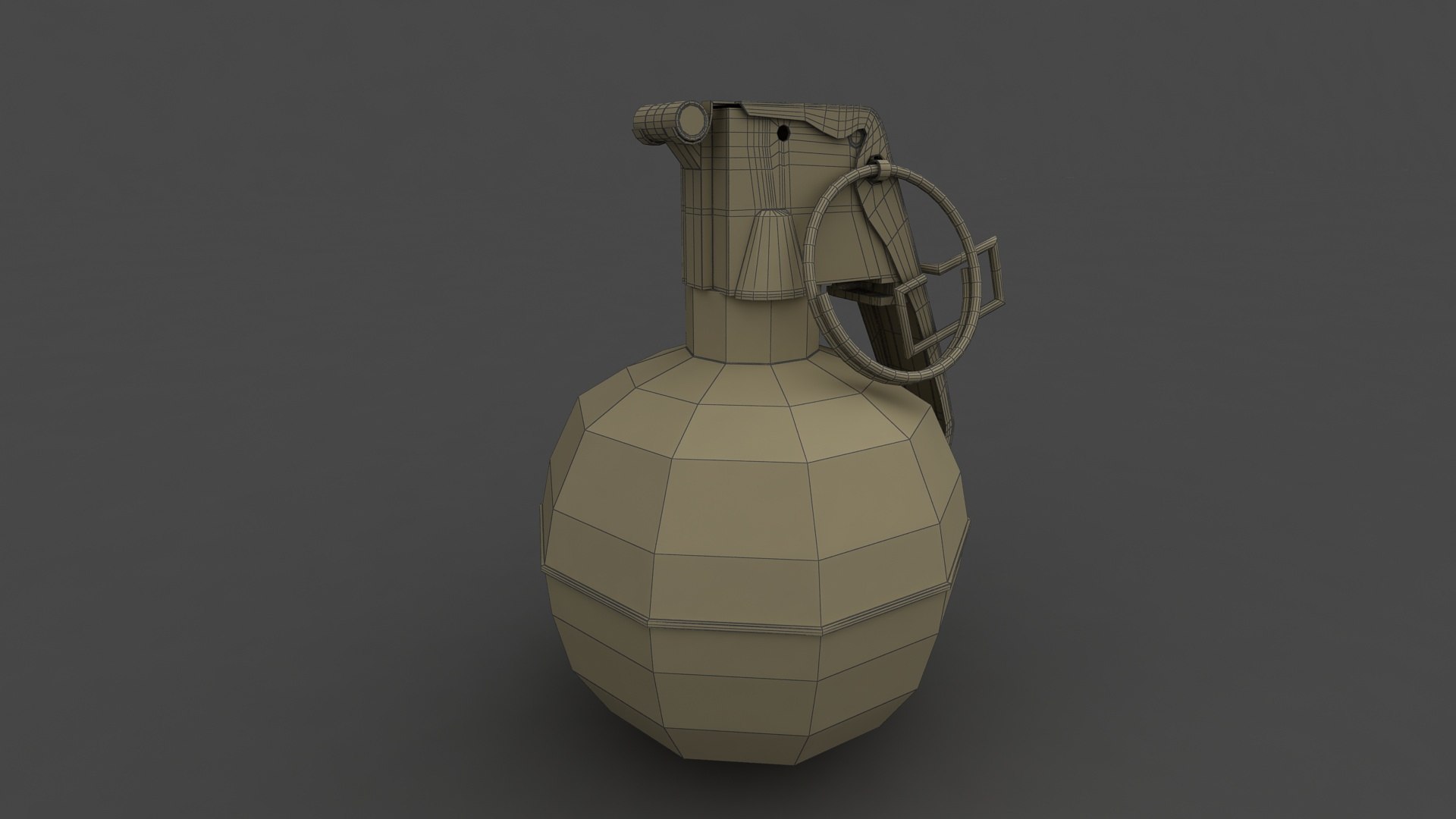3D Military Frag Grenade - TurboSquid 2004391