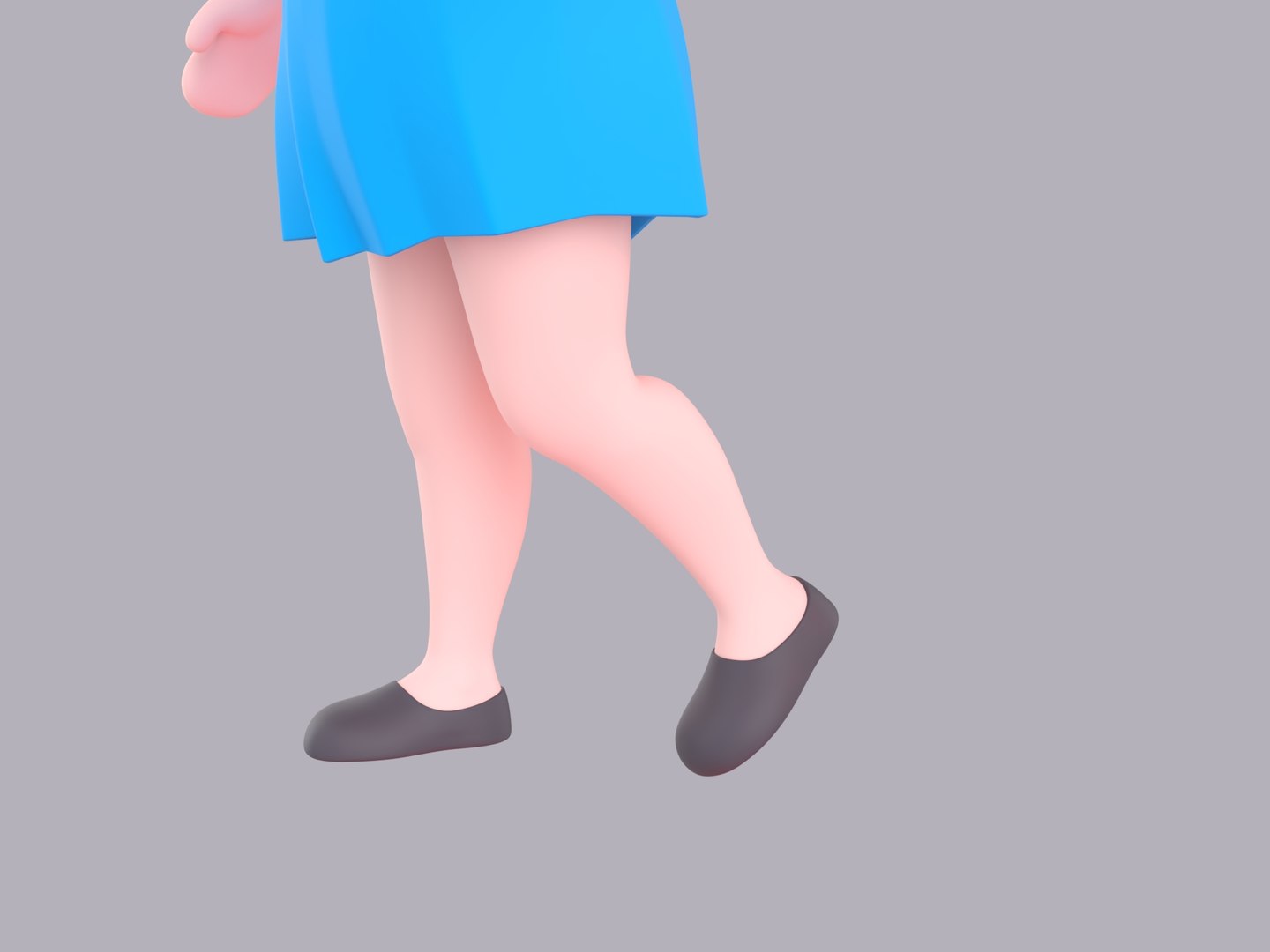 3D Cartoon Female Character Rigged 102 Model - TurboSquid 2383470