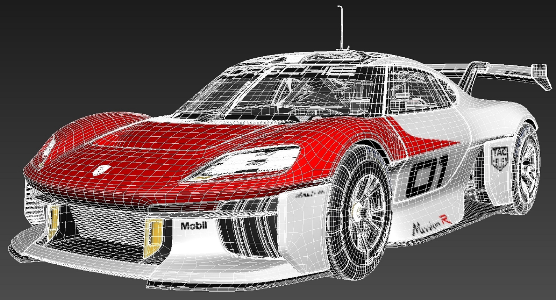포르쉐 미션 R 2021 3D 모델 - TurboSquid 1847857