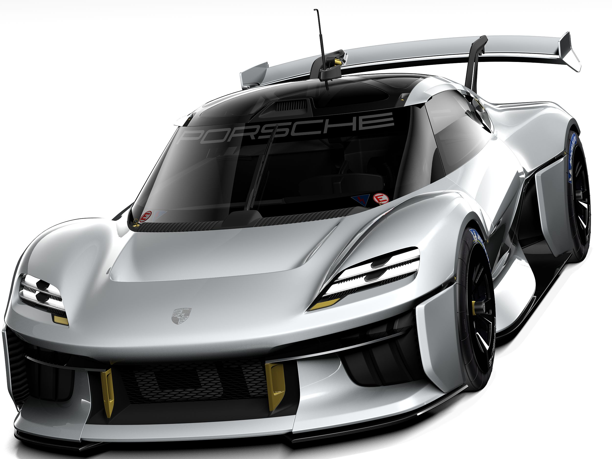 Porsche Mission R 2021 model - TurboSquid 1847857