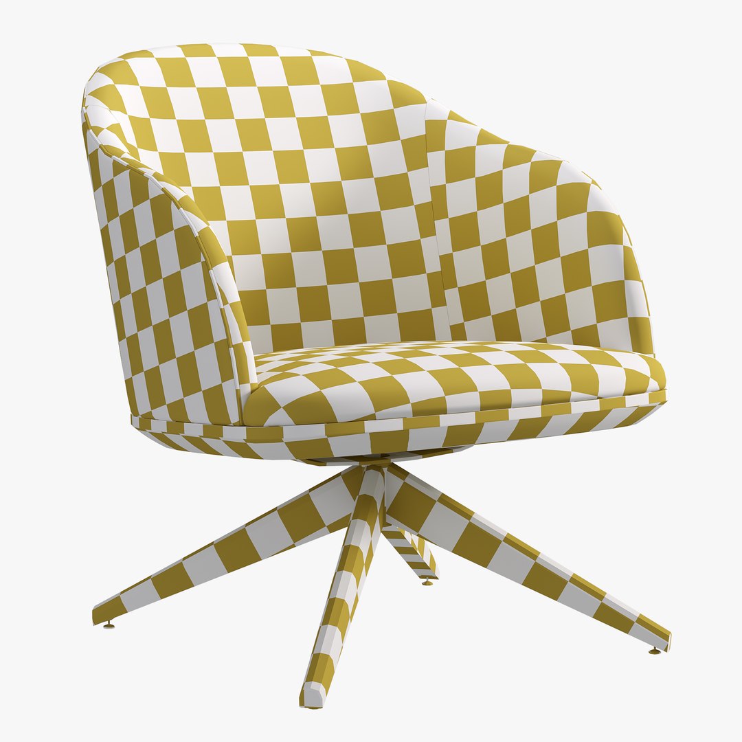 3D Glenaire Swivel Chair Model - TurboSquid 2395668