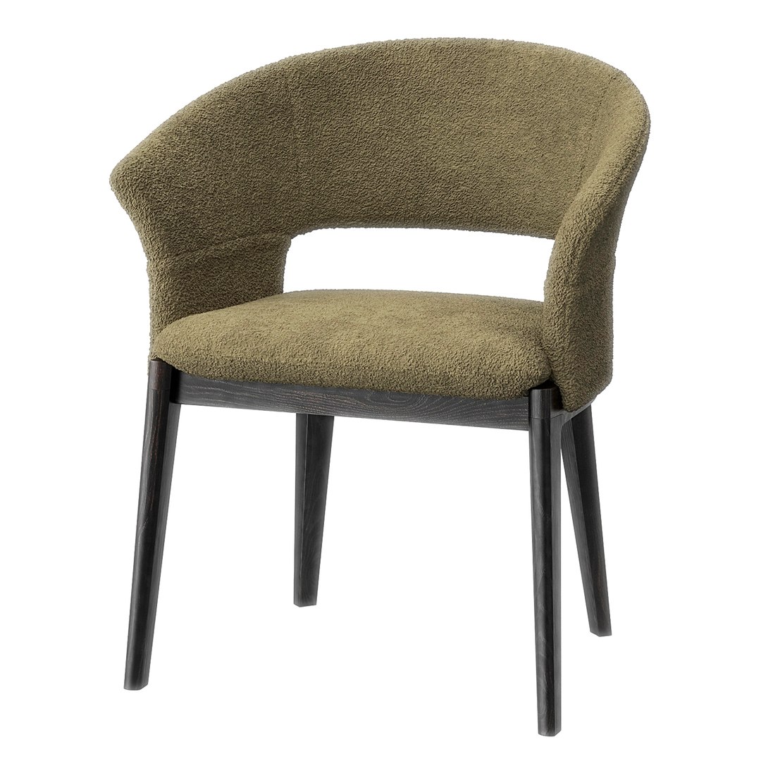 Devon Armchairs Molteni Chair 3D - TurboSquid 1616703