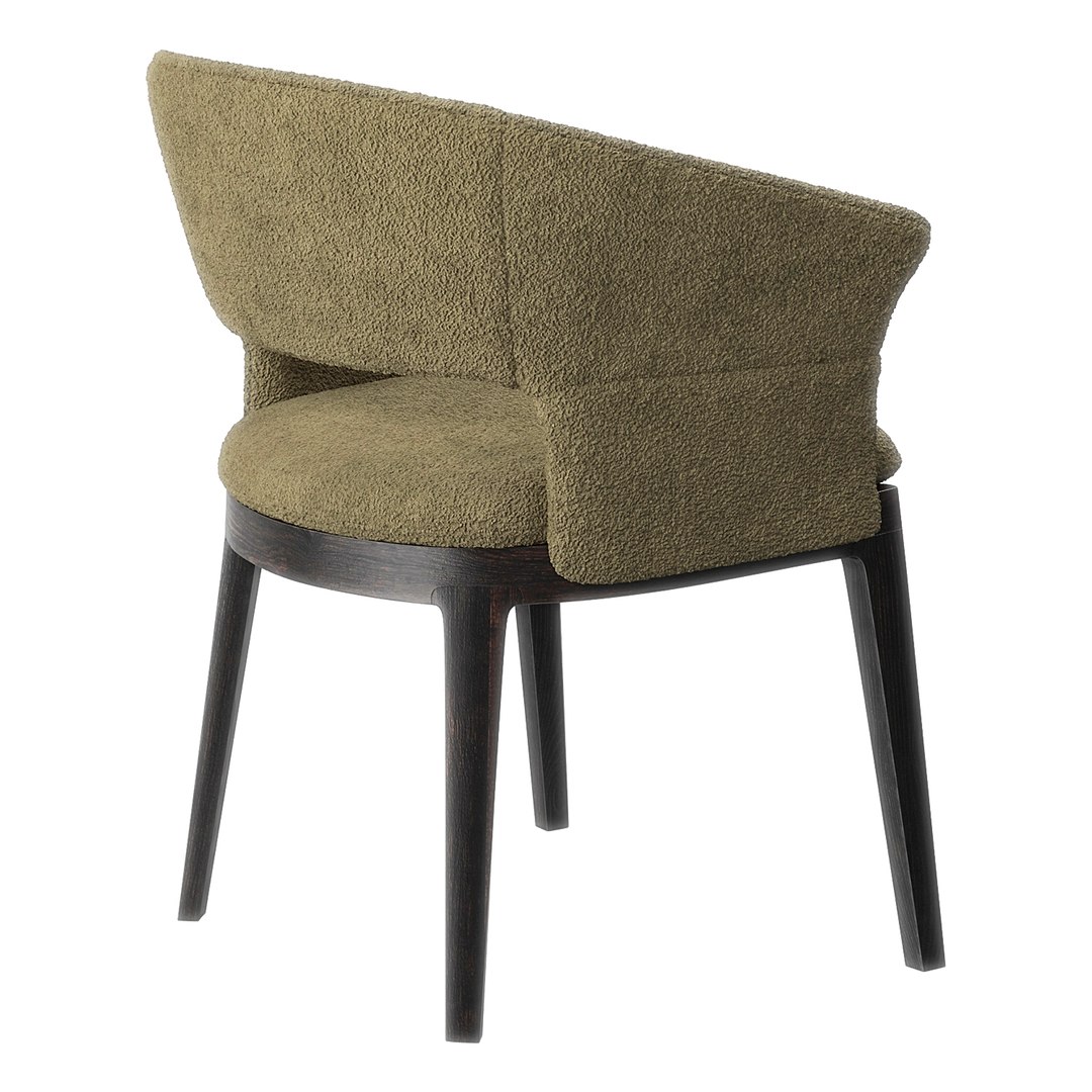 Devon Armchairs Molteni Chair 3D - TurboSquid 1616703