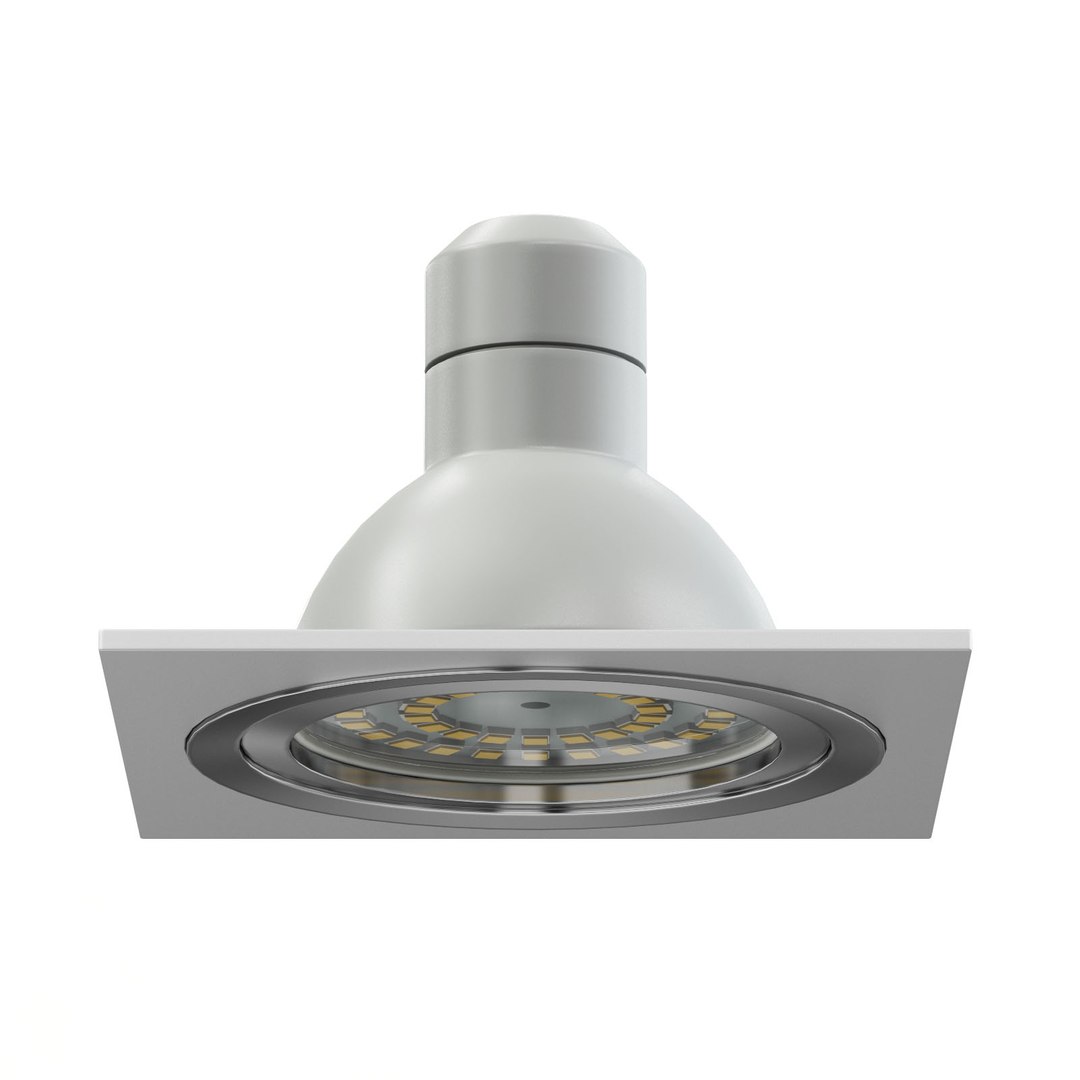 Metal Halogen Light 3D - TurboSquid 1413953