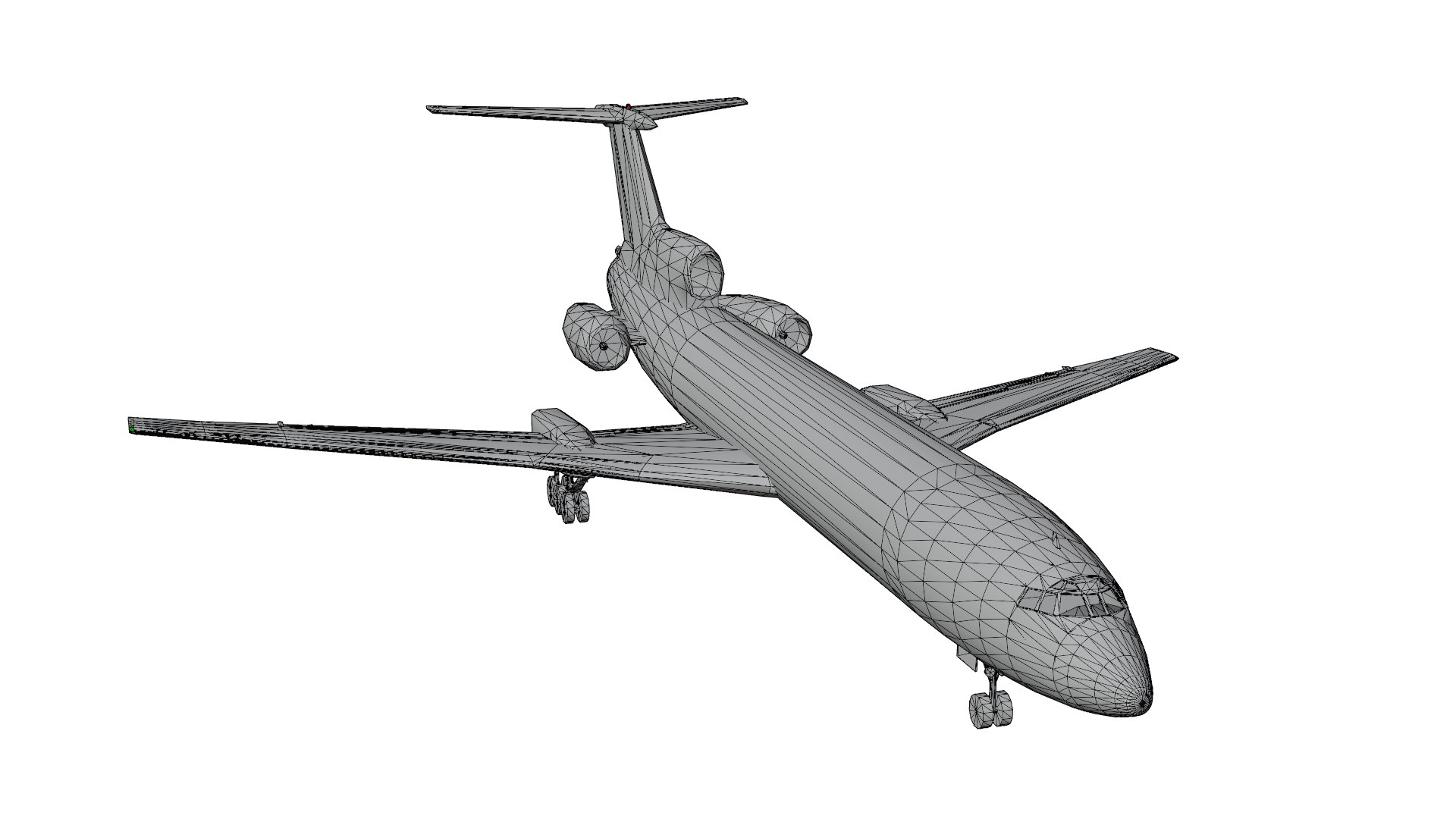 Tupolev Tu-154 3D - TurboSquid 2327484