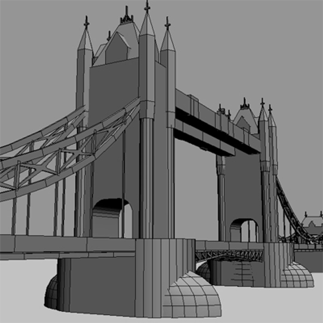 3d Tower Bridge