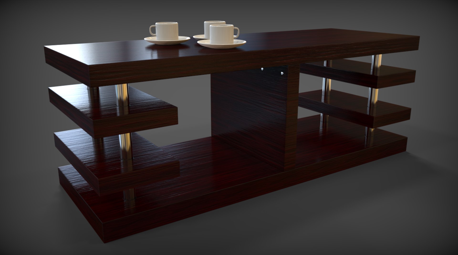 3d Tea Table