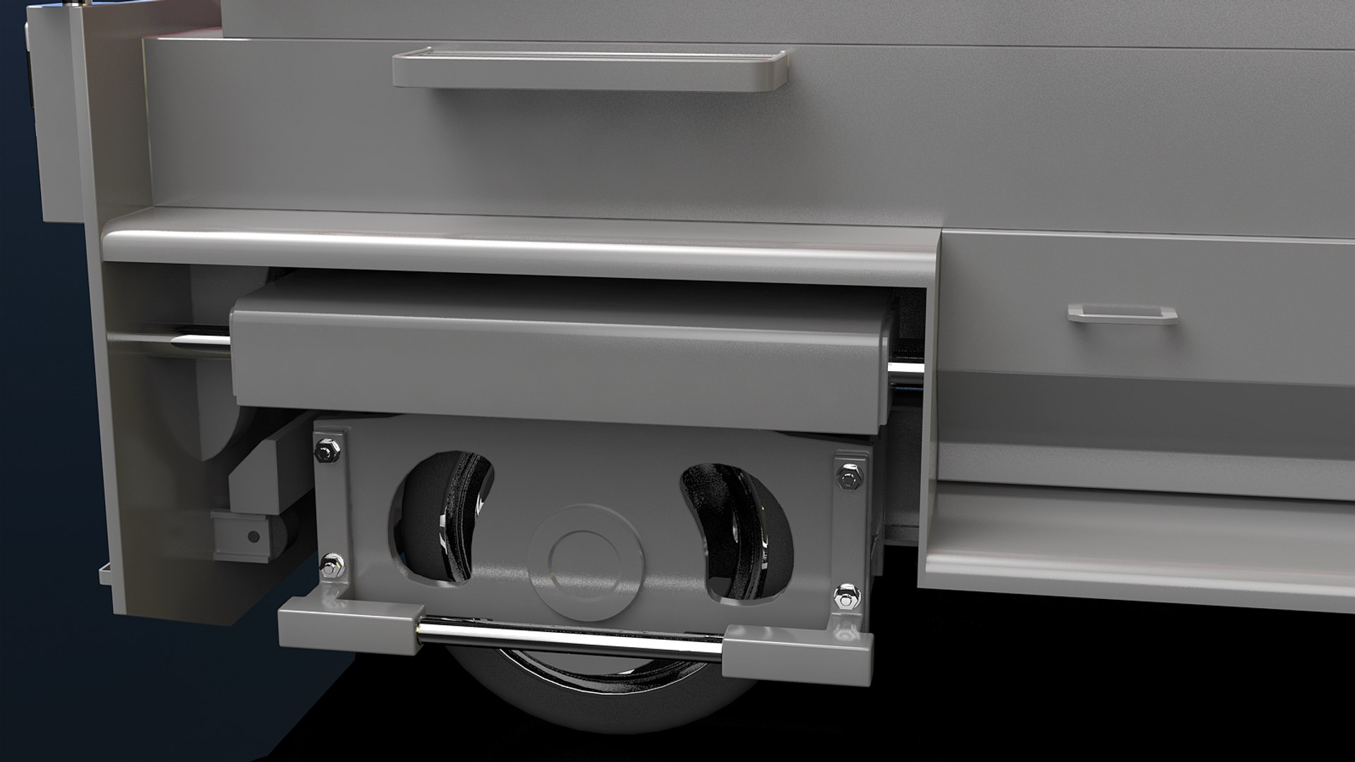 3d Model Translok Train Machine