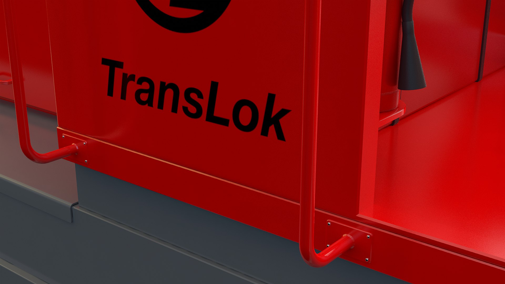 3d Model Translok Train Machine