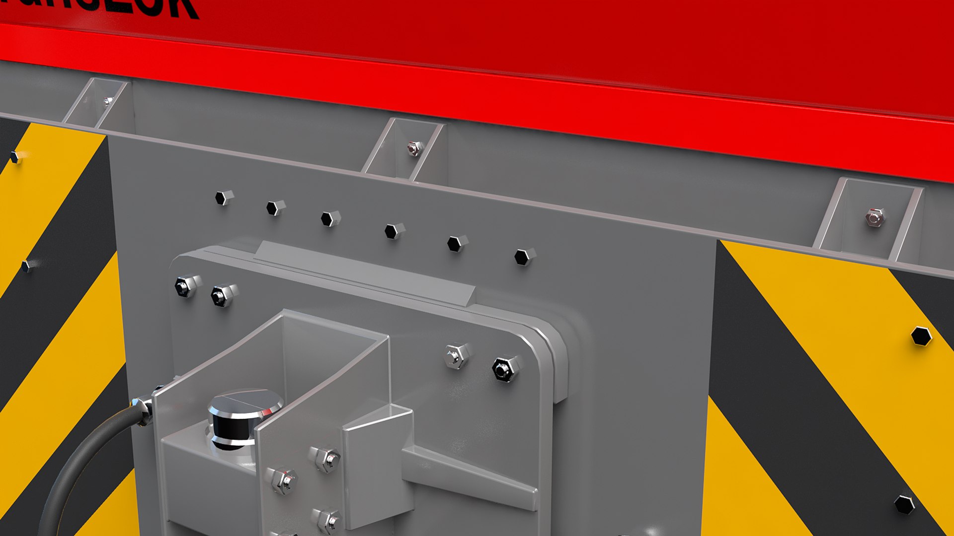 3d Model Translok Train Machine