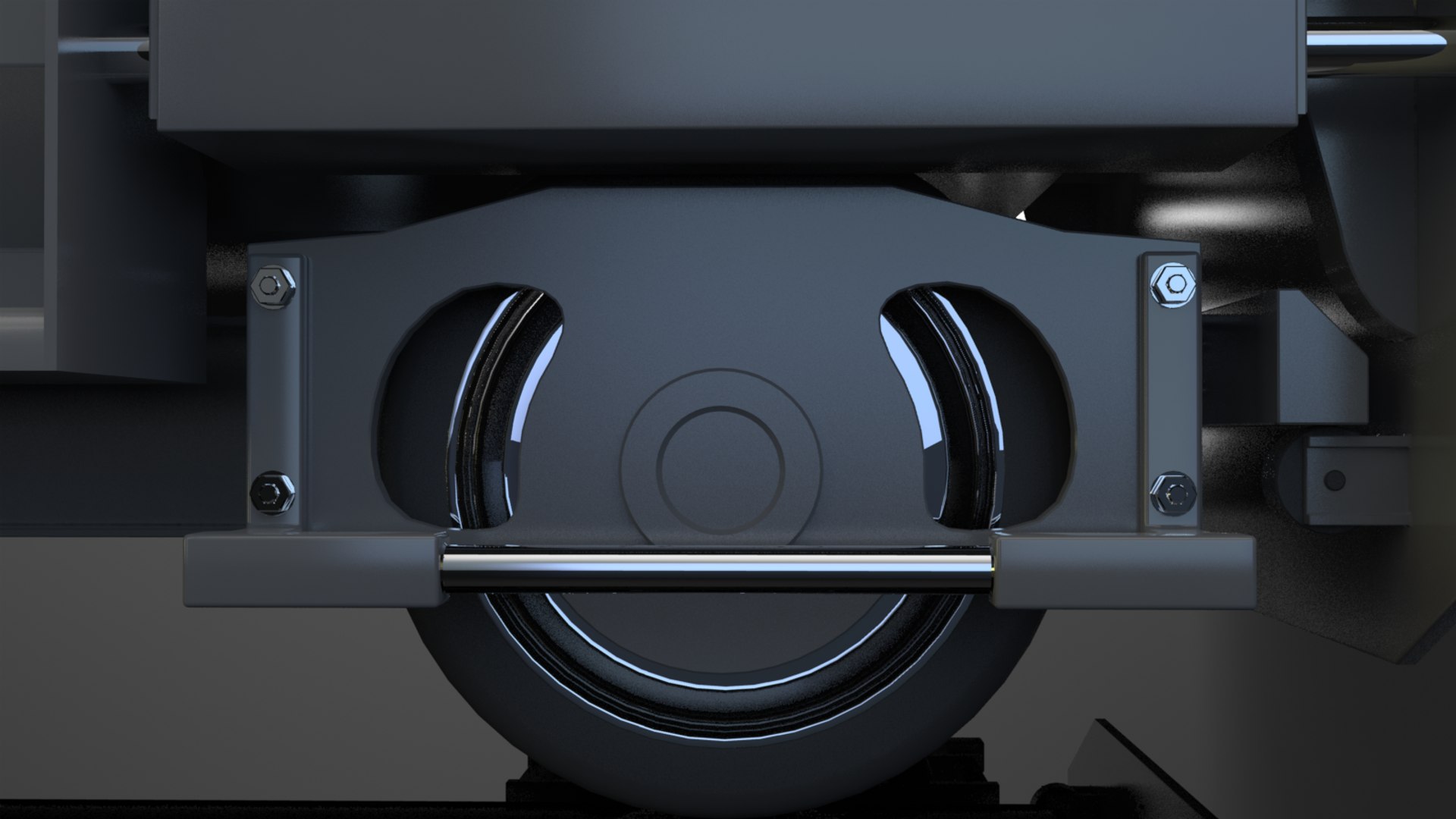 3d Model Translok Train Machine