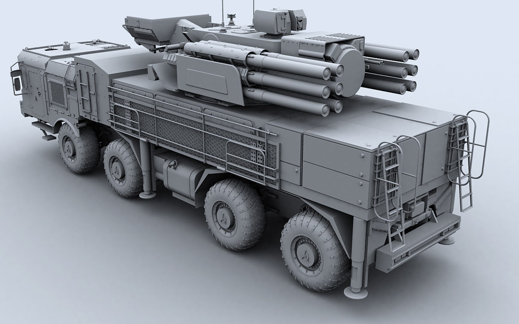 Sa-22 Pantsir-s1 3d Model