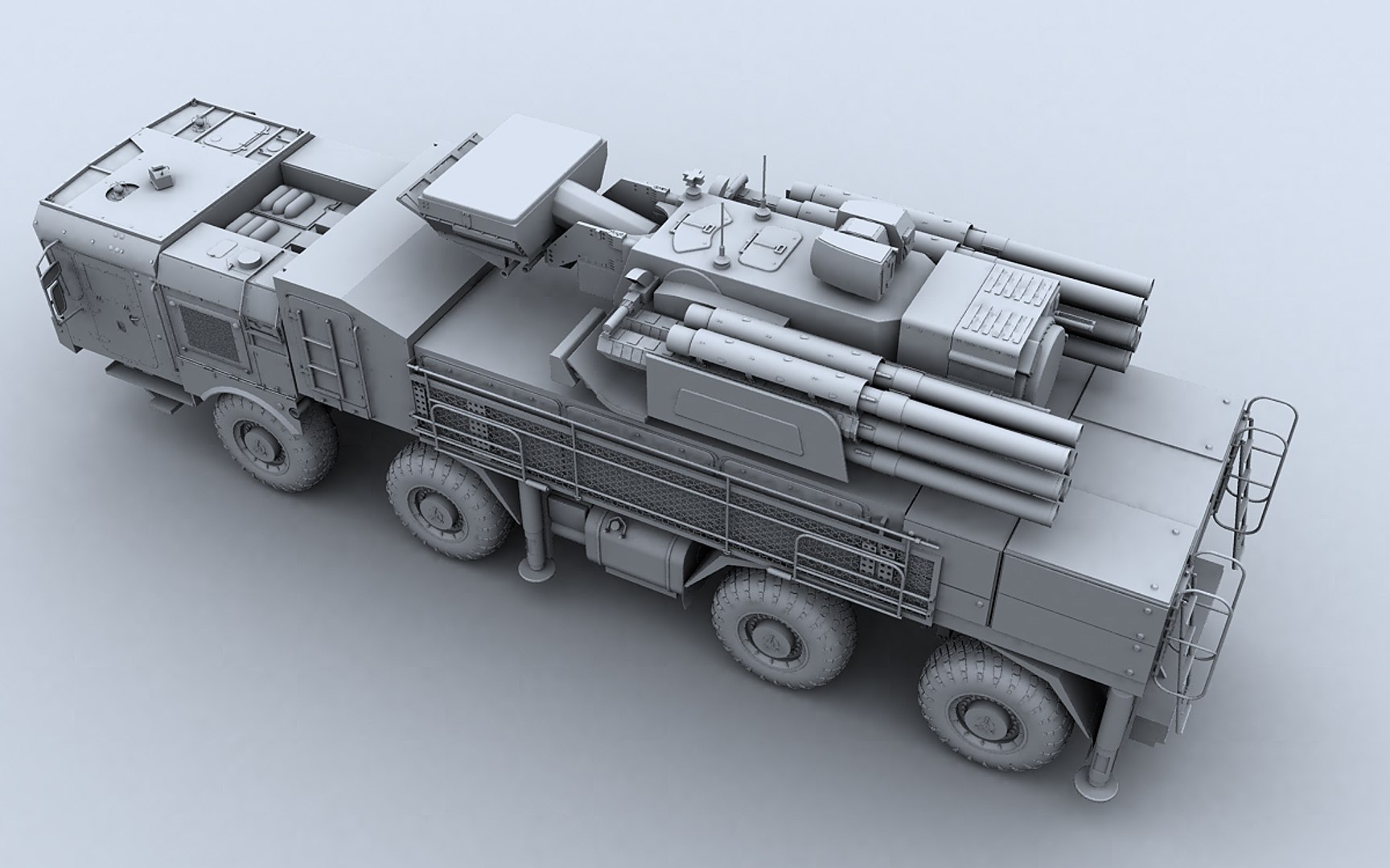 Sa-22 Pantsir-s1 3d Model