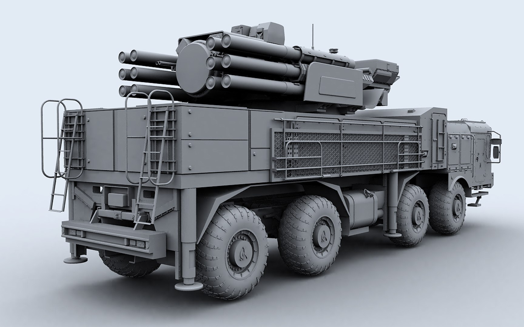 Sa-22 Pantsir-s1 3d Model
